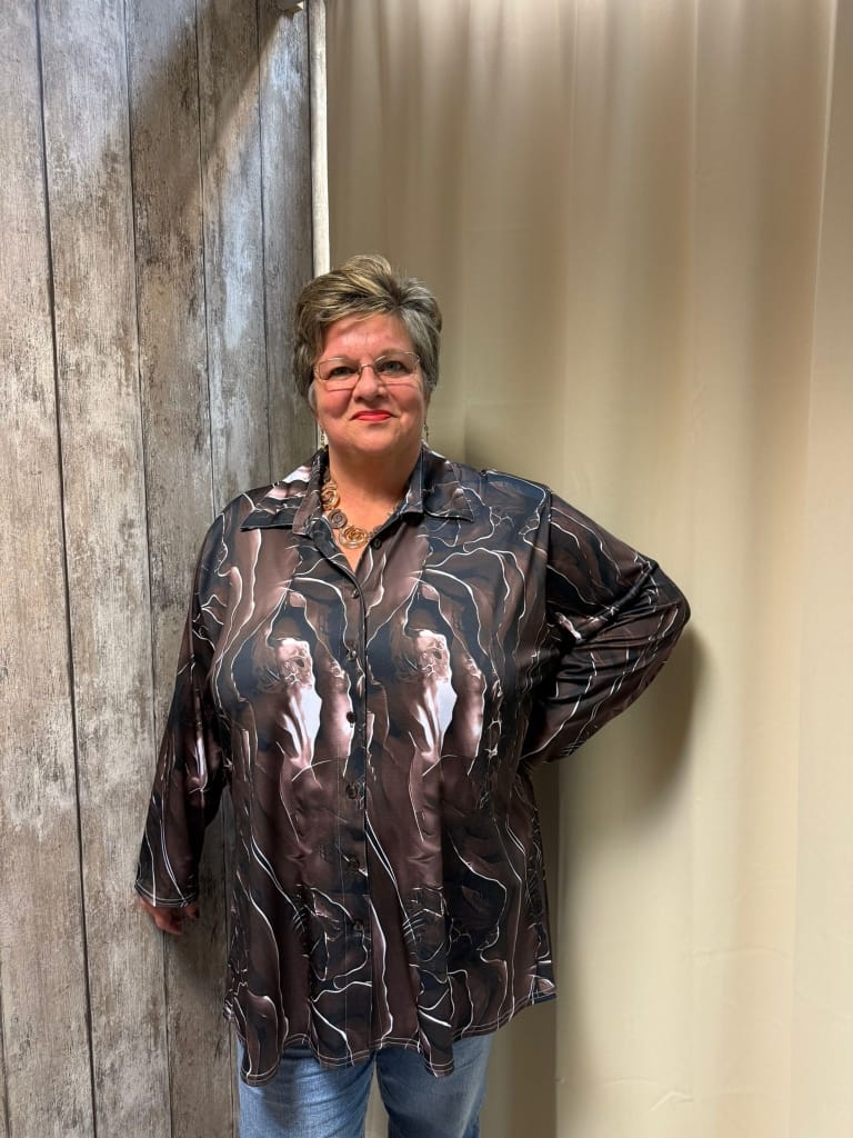 Weaves blouse grote maten dames | Comfort & stijl | Eindelijk Tamara